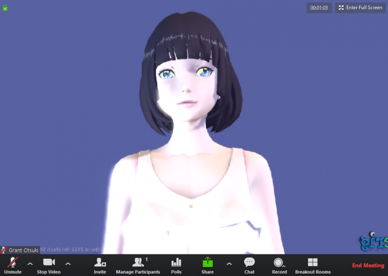 Using a Virtual Avatar in Zoom – Grant Jun Otsuki
